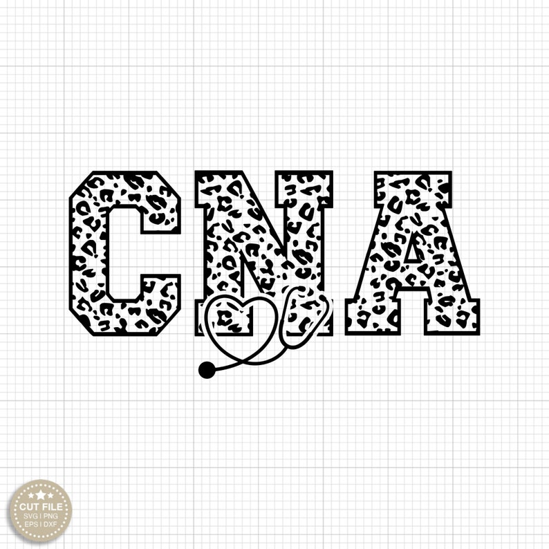 Cna Svg Stethoscope Svg Cna Gifts Physician Assistant Nurse Svg Medical ...