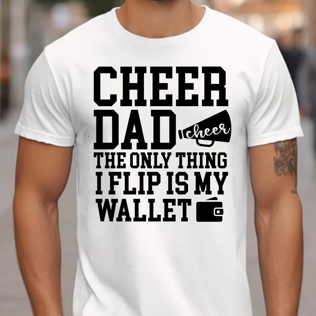 Cheer Dad Svg Cheer Dad Shirt Cheer Svg Cheerleader Svg Sports Dad ...