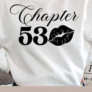 53rd Birthday Svg 53rd Birthday Png Happy Birthday Svg Cake Topper Svg ...