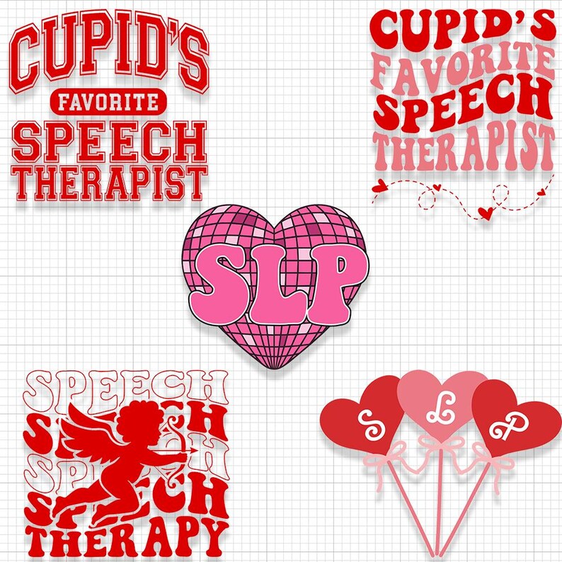 Slp Valentines Png for Speech Therapist Valentines Day Svg Speech ...