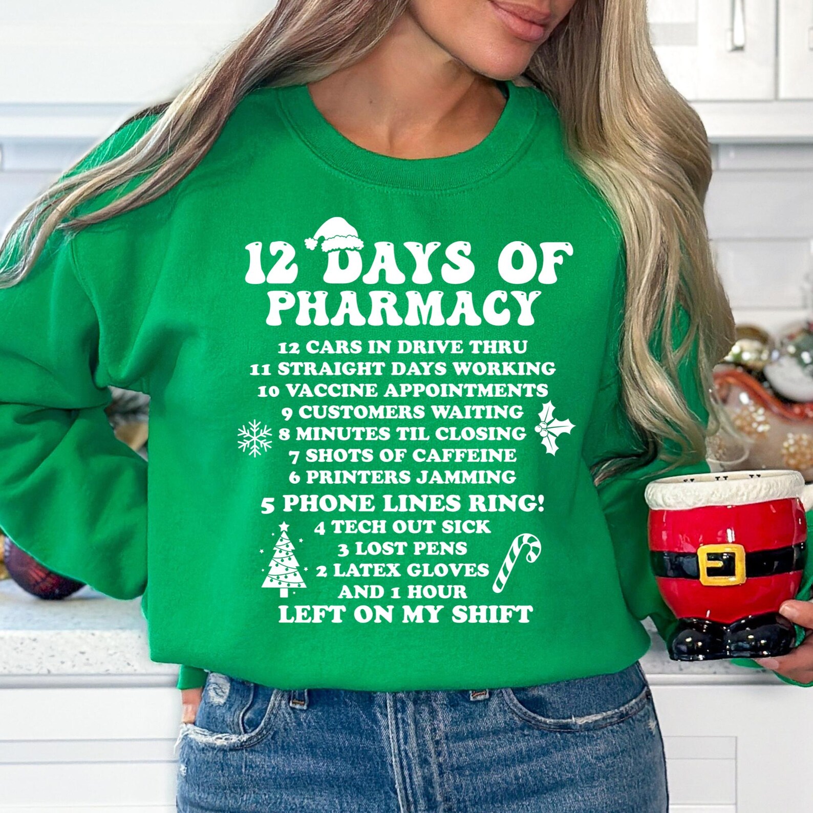 Pharmacist Christmas Svg for Pharmacy Crew Xmas Pharmacist Svg Gift for ...