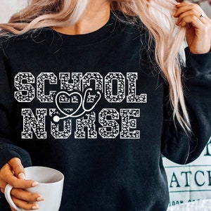 School Nurse Svg School Nurse Shirt Nurse Svg Nurse Png Stethoscope Svg ...