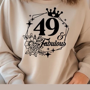 49th Birthday Svg 49th Birthday Png Happy Birthday Svg Cake Topper Svg ...