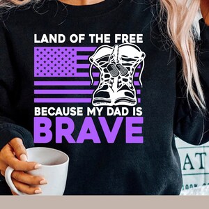Purple up for Military Kids Svg Military Child Svg Purple up Svg ...