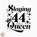 44th Birthday Svg 44th Birthday Png Happy Birthday Svg Cake Topper Svg ...