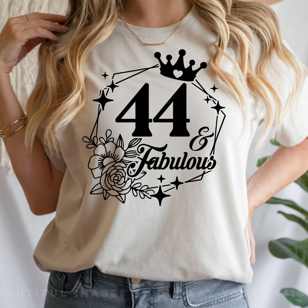 44th Birthday Svg 44th Birthday Png Happy Birthday Svg Cake Topper Svg ...