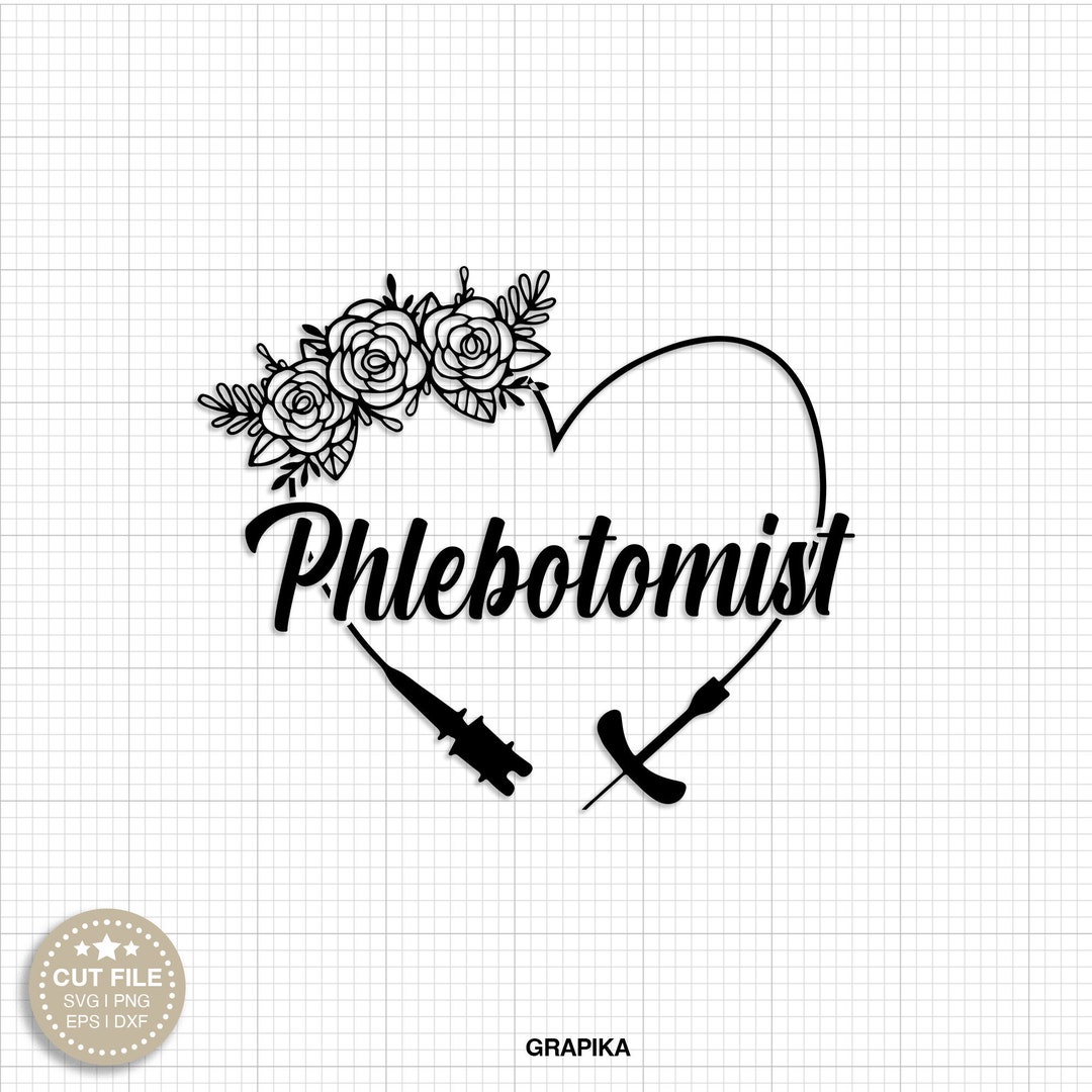 Phlebotomy Svg Phlebotomist Technician Svg Phlebotomist Tech - Etsy