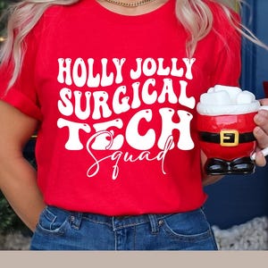 Surgical Tech Christmas Svg Scrub Tech Svg Christmas Surgical Tech Gift ...