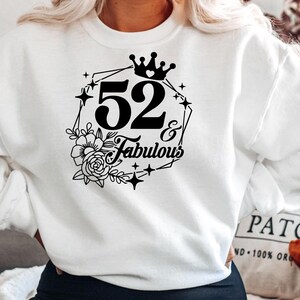 52nd Birthday Svg 52nd Birthday Png Happy Birthday Svg Cake Topper Svg ...