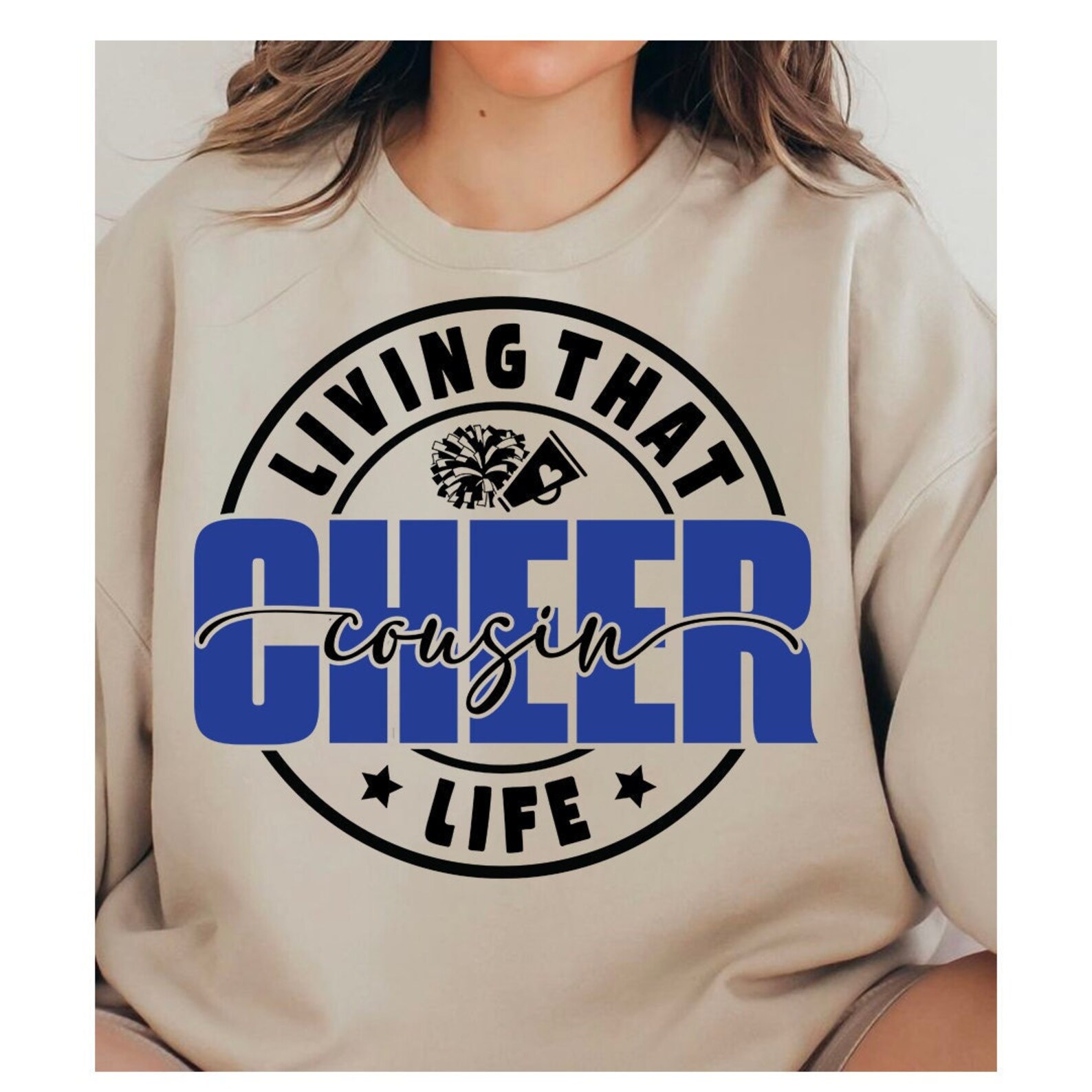 Cheer Cousin Svg Proud Cheer Cousin Svg Senior Cheer Cousin Svg ...