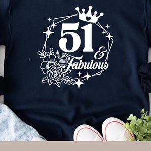 51st Birthday Svg 51st Birthday Png Happy Birthday Svg Cake Topper Svg ...