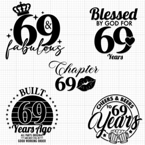 69th Birthday Svg 69th Birthday Png Birthday Girl Svg Its My Birthday ...