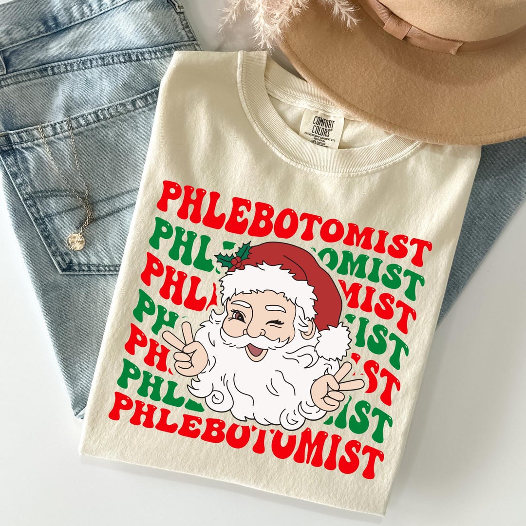 Phlebotomy Christmas Svg for Phlebotomist Christmas Shirt Svg for Xmas ...