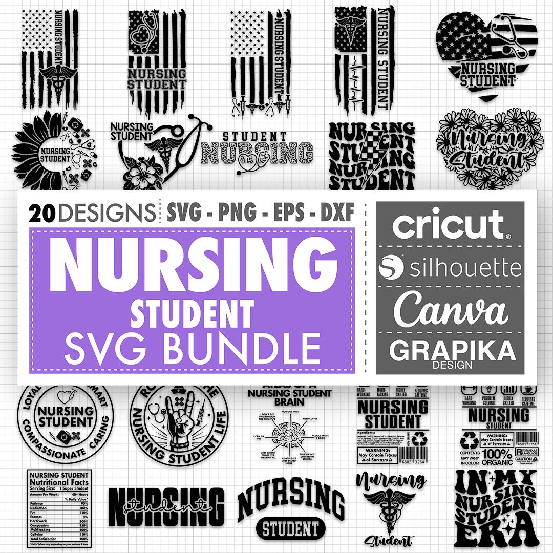 Nursing Student Svg Nurse Svg Nursing Student Medical Student Gift ...