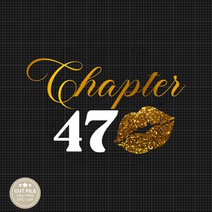 47th Birthday Svg 47th Birthday Png Happy Birthday Svg Cake Topper Svg ...