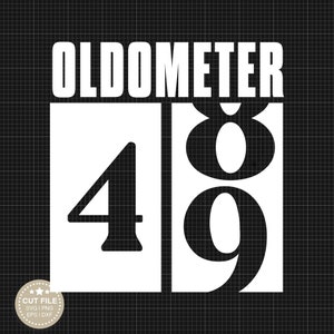 49th Birthday Svg 49th Birthday Png Happy Birthday Svg Cake Topper Svg ...