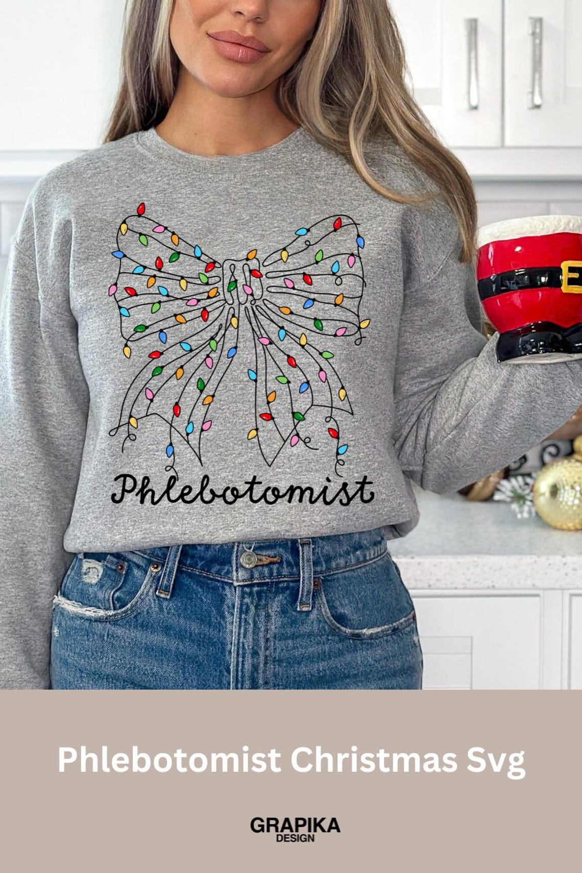 Phlebotomy Christmas Svg for Phlebotomist Christmas Shirt Svg for Xmas ...