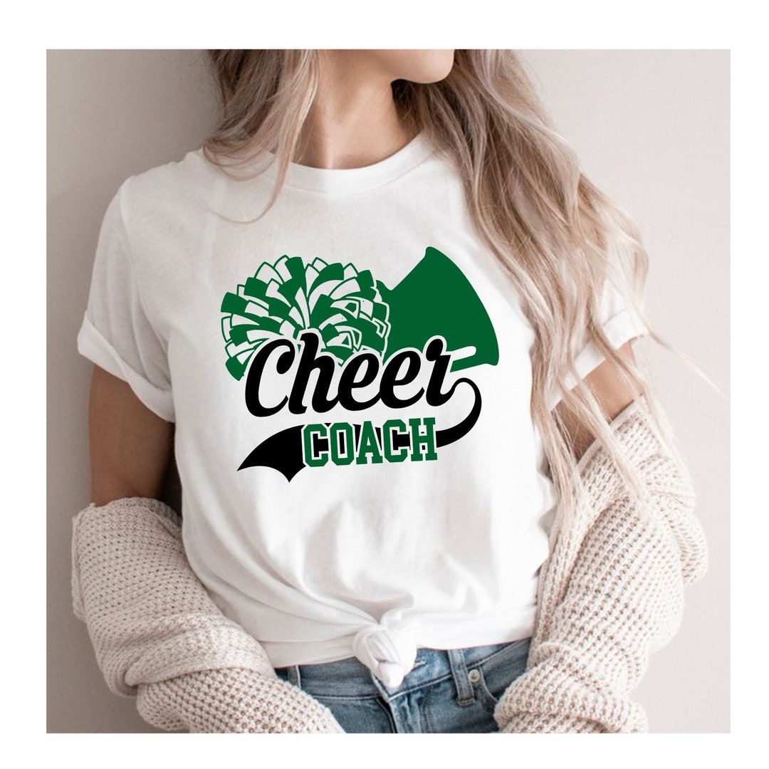 Cheer Coach Svg Cheerleader Svg Cheer Svg Cheer Coach Shirt Cheer Coach ...