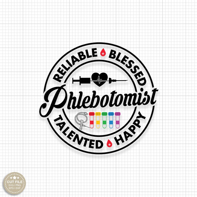 Phlebotomy Svg Phlebotomist Technician Svg Phlebotomist Tech Svg Lab ...