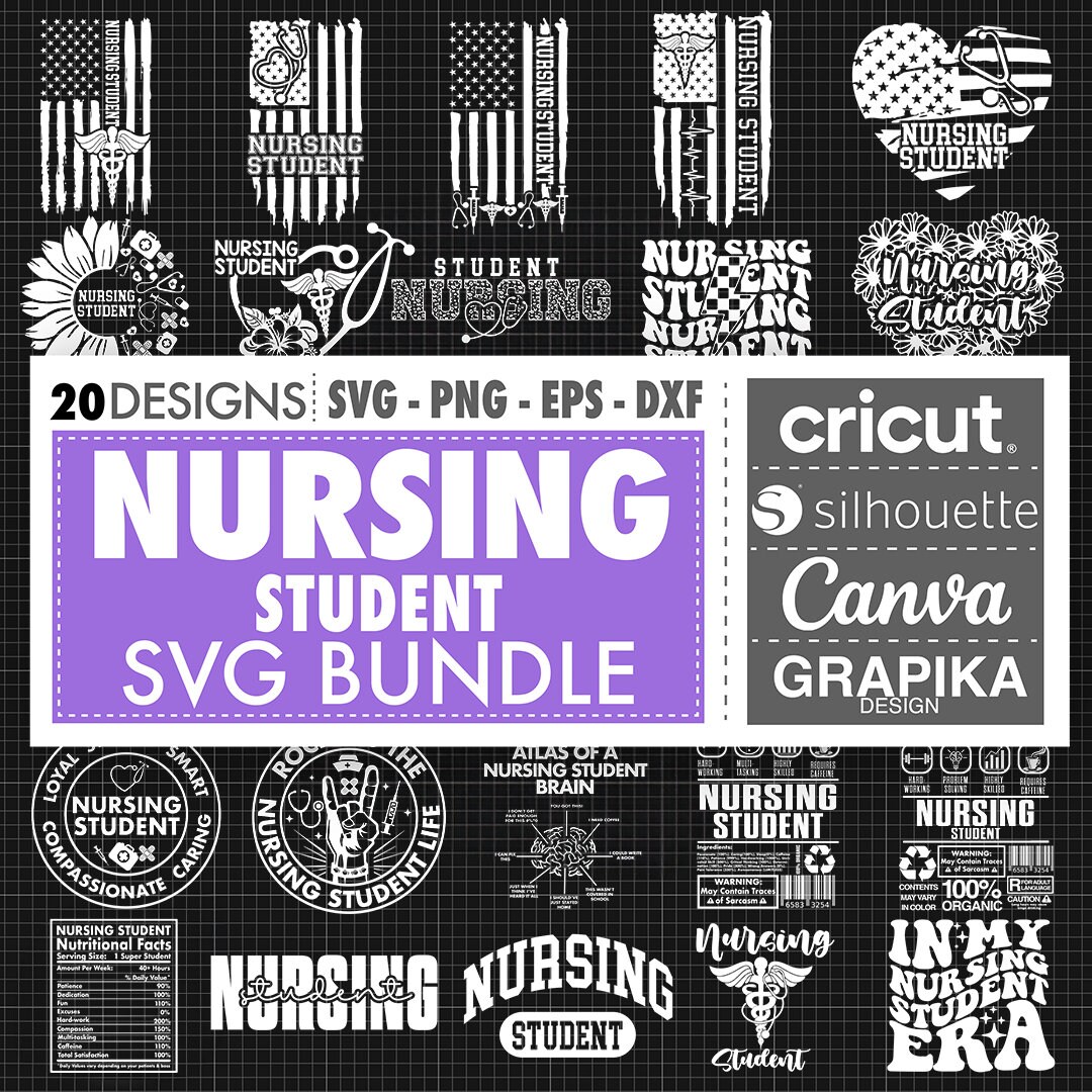 Nursing Student Svg Nurse Svg Nursing Student Medical Student Gift ...