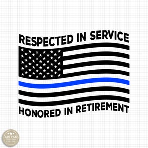 Police Retirement Svg Retirement Gift Police Officer Gifts American ...