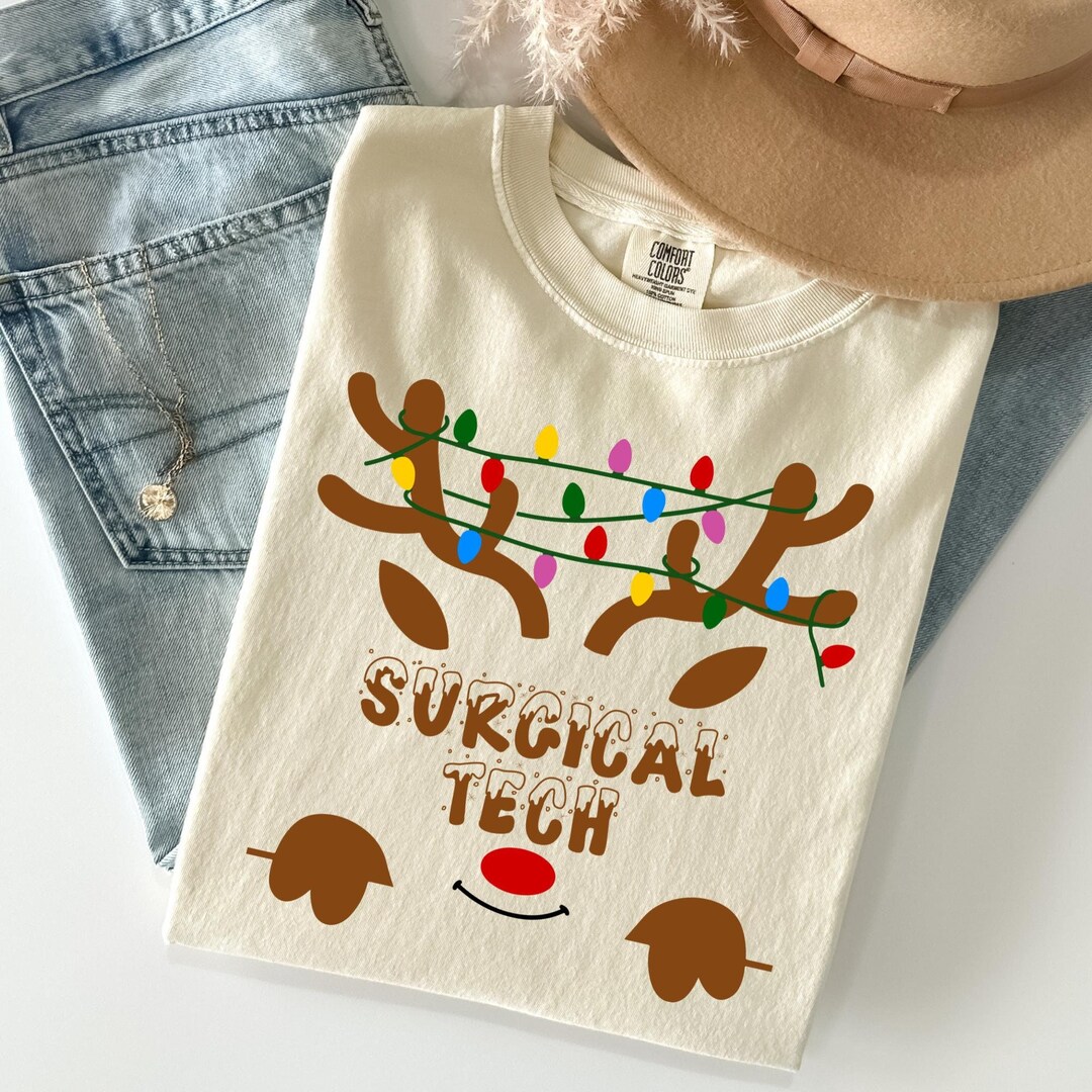 Surgical Tech Christmas Svg Scrub Tech Svg Christmas Surgical Tech Gift ...