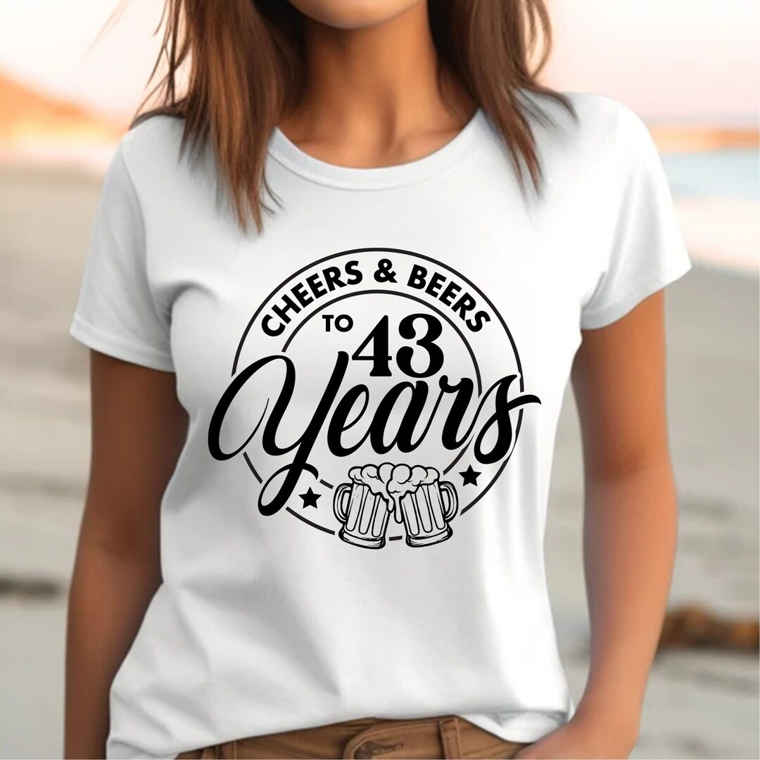 43rd Birthday Svg 43rd Birthday Png Happy Birthday Svg Cake Topper Svg ...