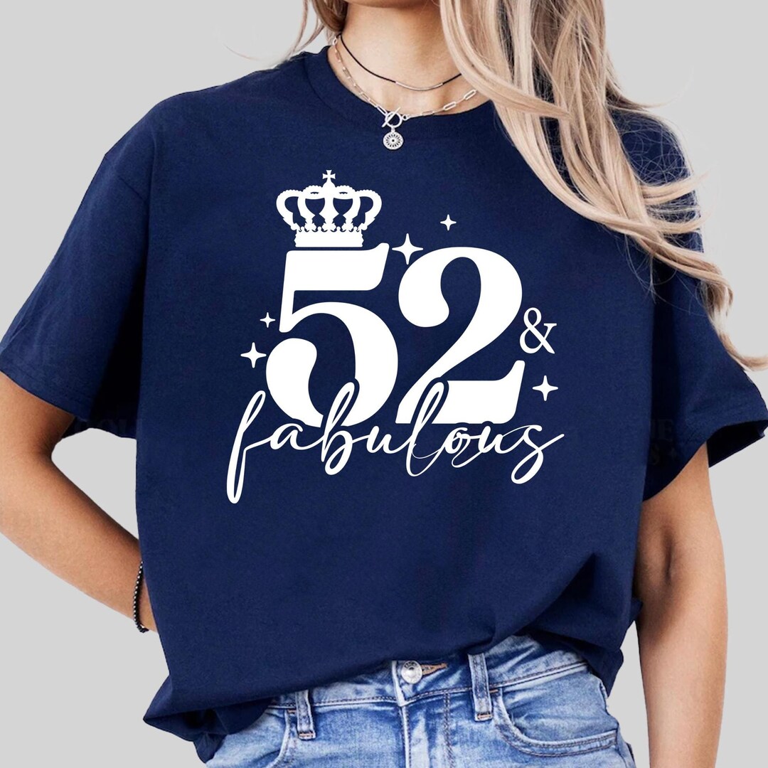 52nd Birthday Svg 52nd Birthday Png Happy Birthday Svg Cake Topper Svg ...