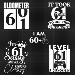61st Birthday Svg 61st Birthday Png Birthday Girl Svg Its My Birthday ...
