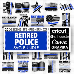 Police Retirement Svg Retirement Gift Police Officer Gifts American ...