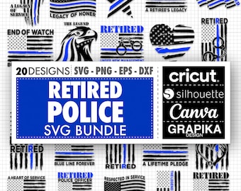 Police Retirement Svg Retirement Gift Police Officer Gifts American ...