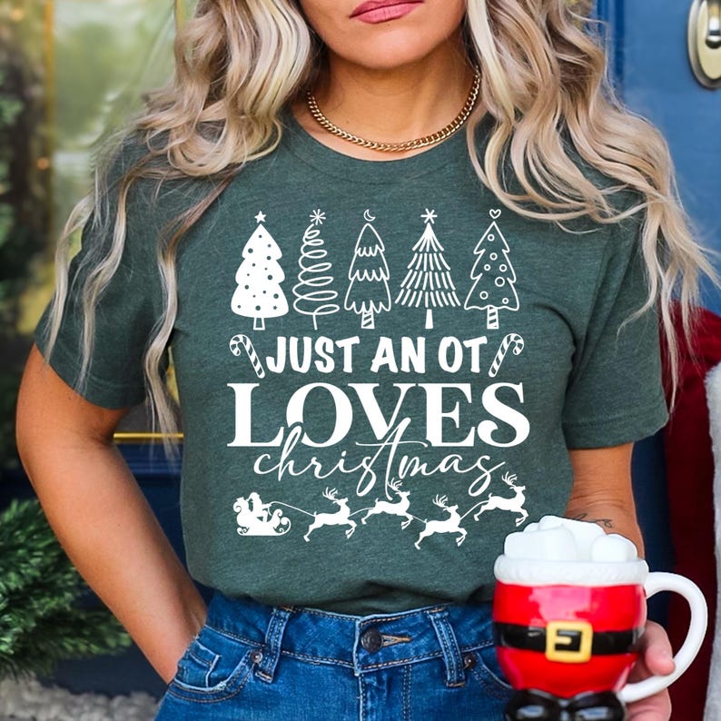 Christmas Occupational Therapy Svg for OT Christmas Gifts Merry Ot ...