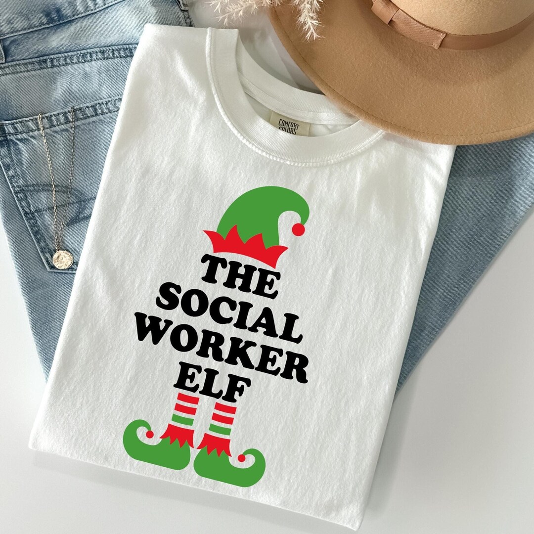 Social Worker Christmas Svg for Social Work Gift for Christmas Svg Social Worker Crew Christmas ...