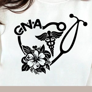 Cna Svg Stethoscope Svg Cna Gifts Physician Assistant Nurse Svg Medical ...