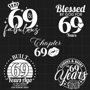 69th Birthday Svg 69th Birthday Png Birthday Girl Svg Its My Birthday ...