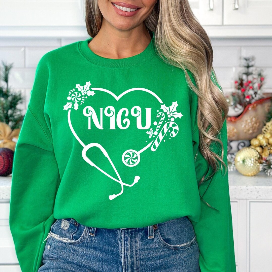 Nicu Nurse Christmas Svg for Neonatal Icu Nurse Gift Christmas Nurse ...
