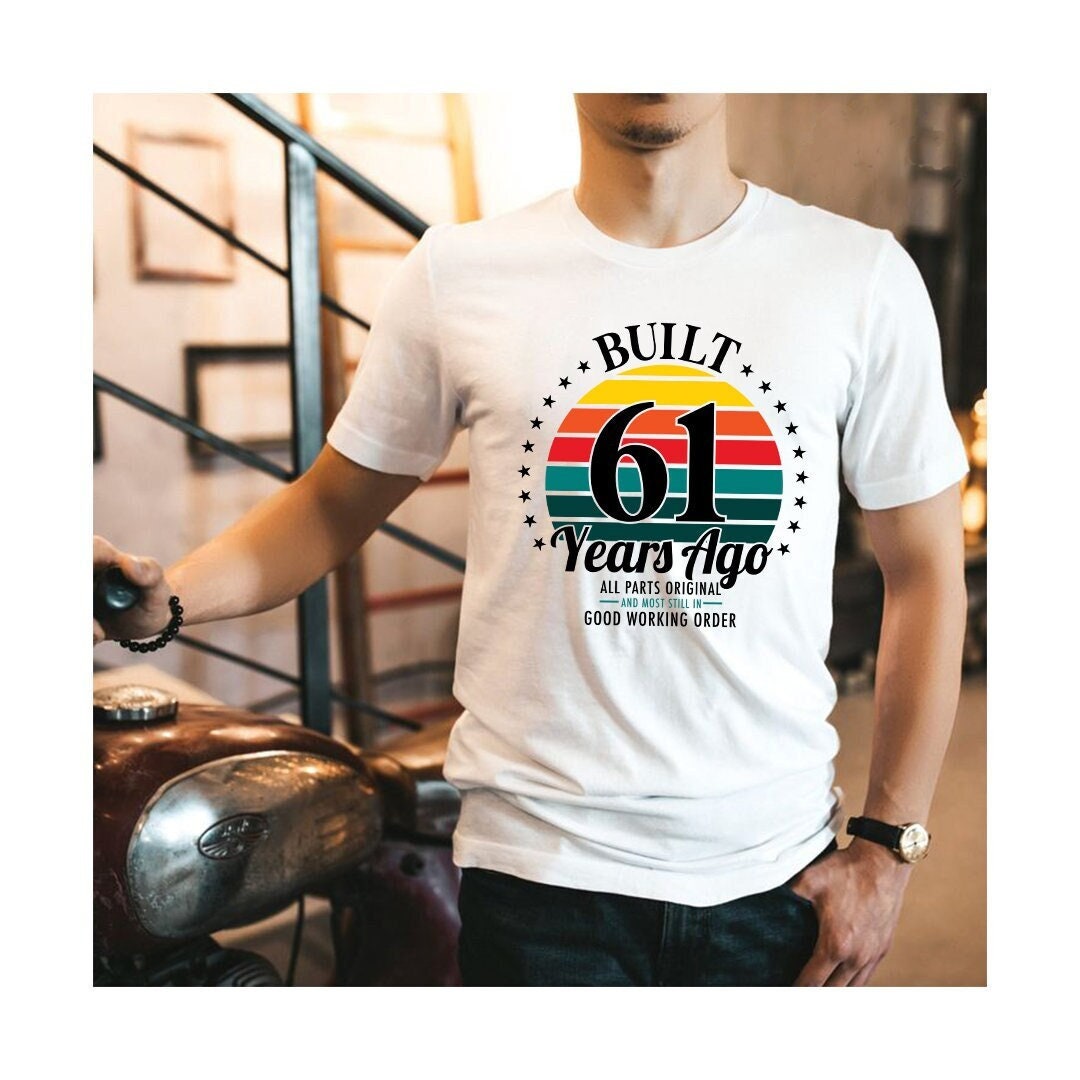 61st Birthday Svg Vintage 61st Birthday Svg 61 Svg Happy 61st Birthday ...