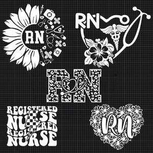 Registered Nurse Svg RN Svg Registered Nurse Svg RN Png Nursing Svg ...