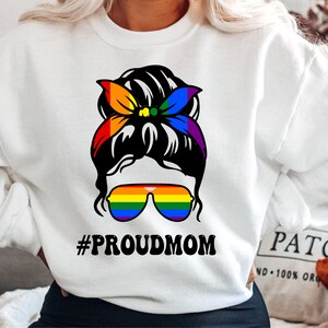 Proud Mom Svg LGBT Svg LGBT Png Pride Mom Svg Pride Svg Rainbow Svg ...
