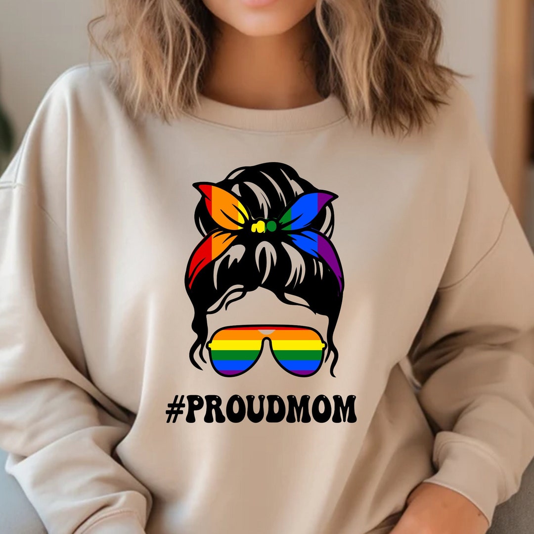 Proud Mom Svg LGBT Svg LGBT Png Pride Mom Svg Pride Svg Rainbow Svg ...