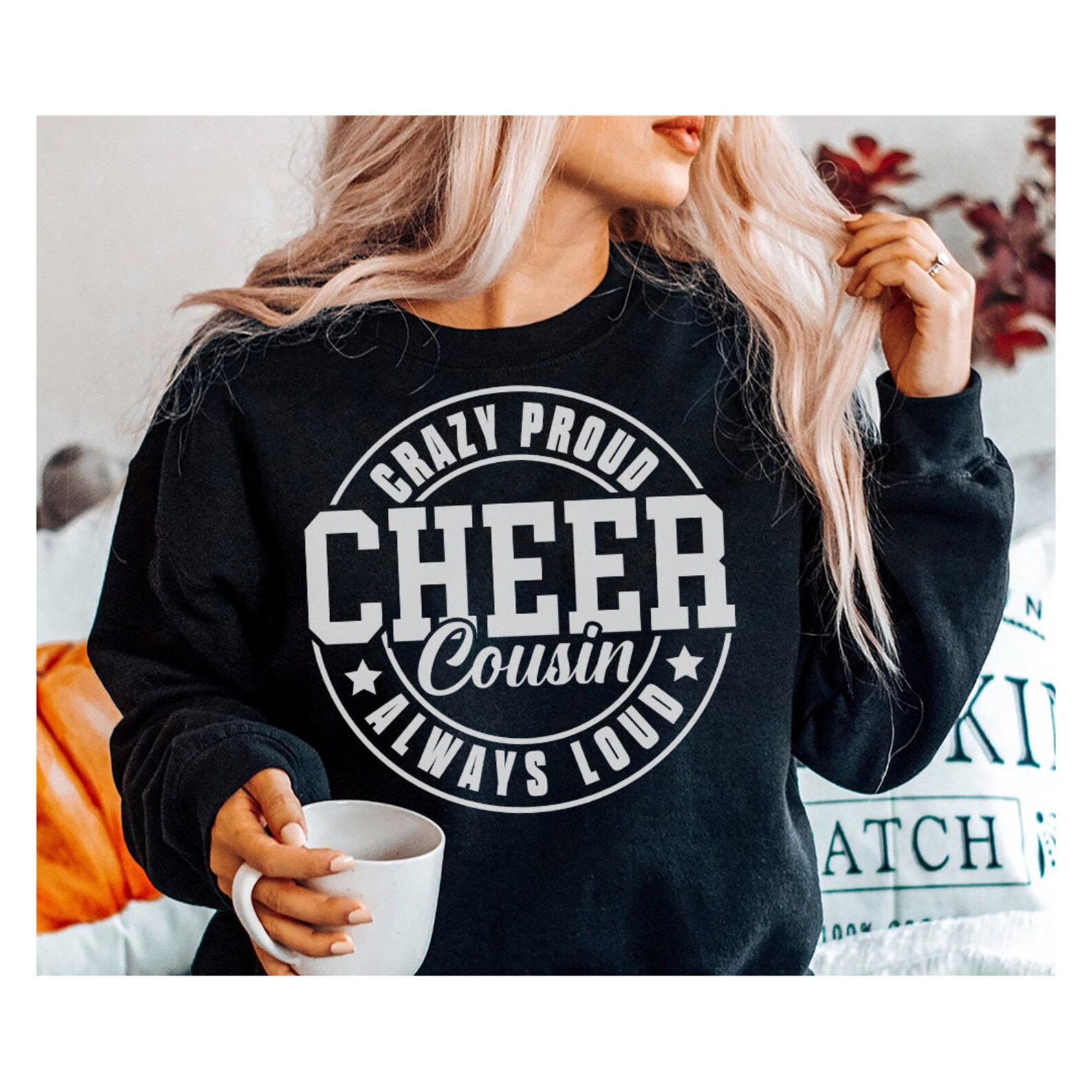 Cheer Cousin Svg Proud Cheer Cousin Svg Senior Cheer Cousin Svg ...