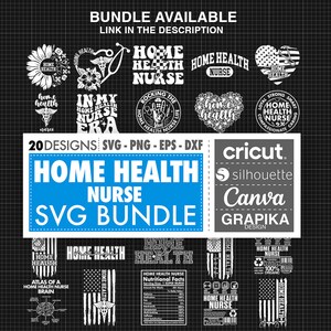 Home Health Nurse Svg Nurse Gift Home Health Shirt Nurse Svg Home ...