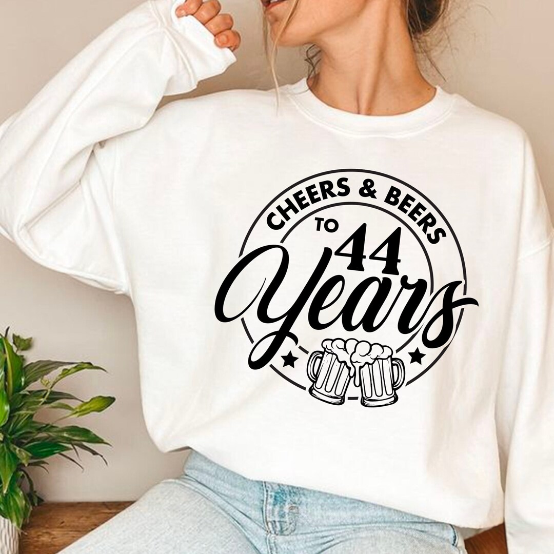 44th Birthday Svg 44th Birthday Png Happy Birthday Svg Cake Topper Svg ...