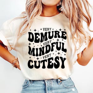 Very Demure Svg Very Mindful Very Cutesy Svg Gen Z Trendy Svg Funny Svg ...