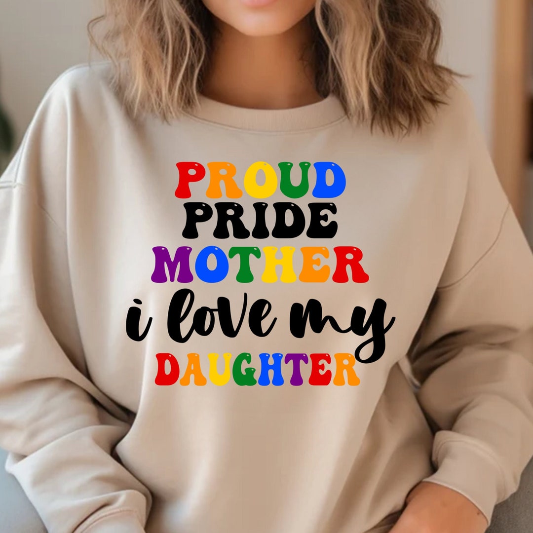 Proud Mom Svg LGBT Svg LGBT Png Pride Mom Svg Pride Svg Rainbow Svg ...