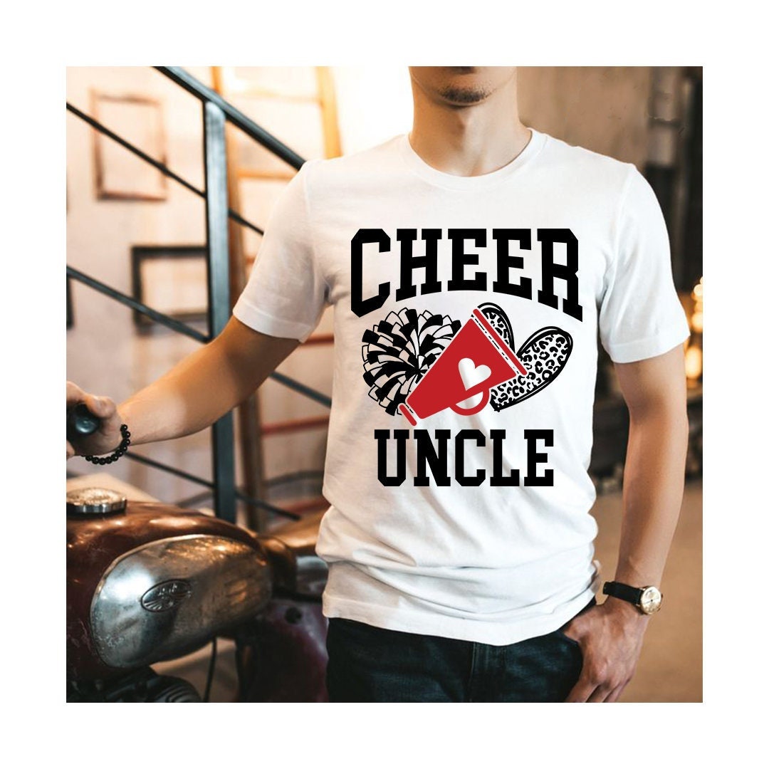 Cheer Uncle Svg Proud Cheer Uncle Svg Senior Cheer Uncle Svg Football ...