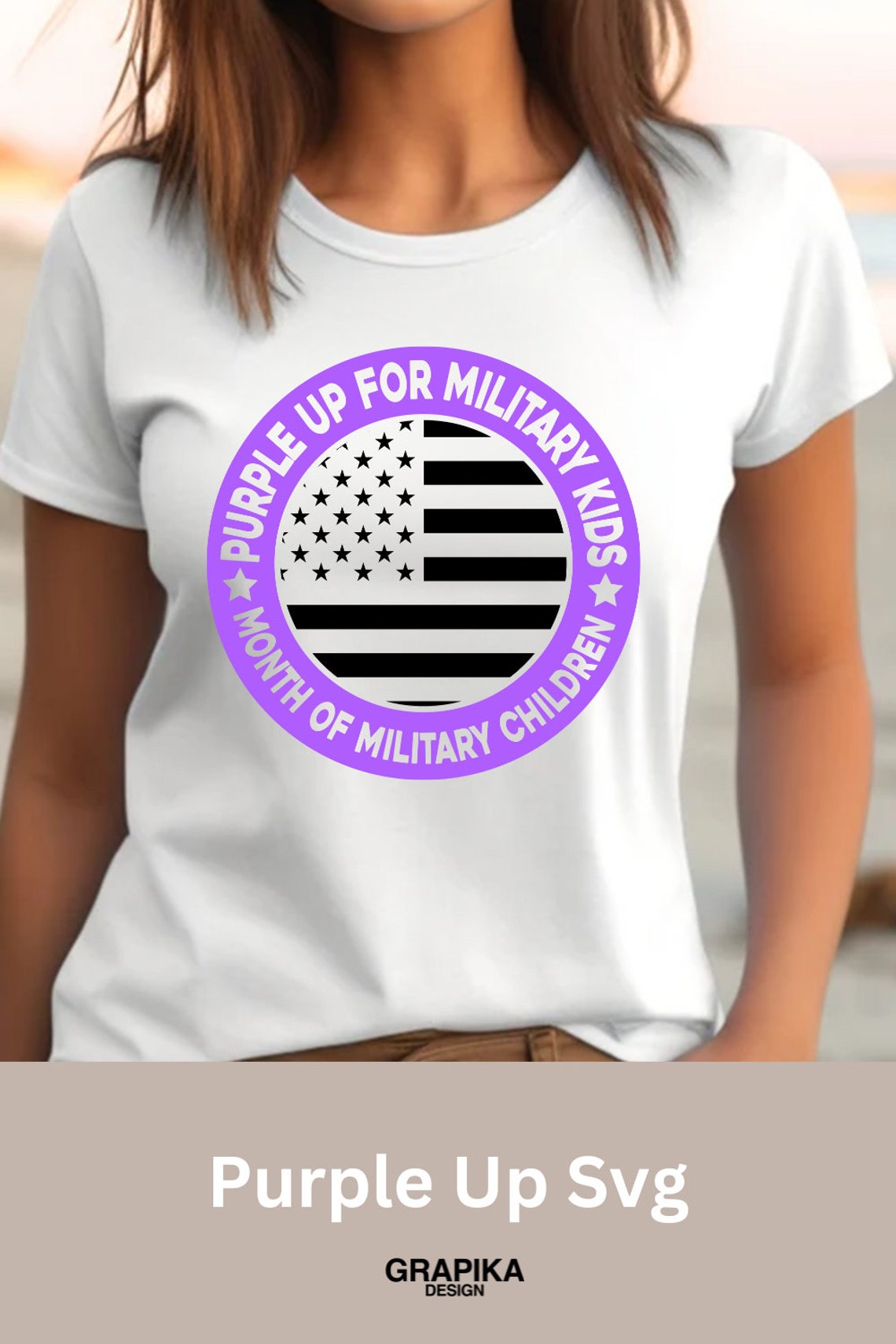 Purple up for Military Kids Svg Military Child Svg Purple up Svg ...