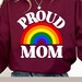 Proud Mom Svg LGBT Svg LGBT Png Pride Mom Svg Pride Svg Rainbow Svg ...