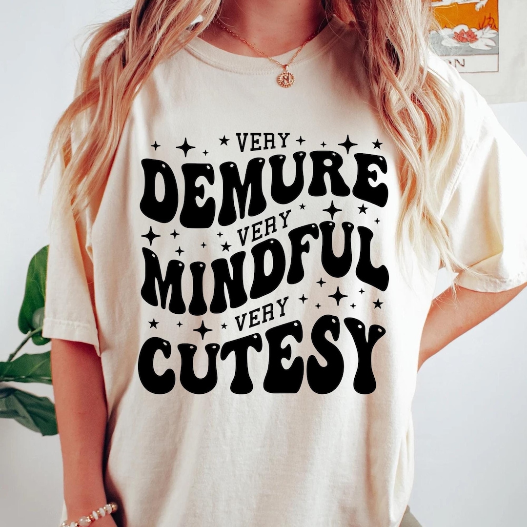 Very Demure Svg Very Mindful Very Cutesy Svg Gen Z Trendy Svg Funny Svg ...