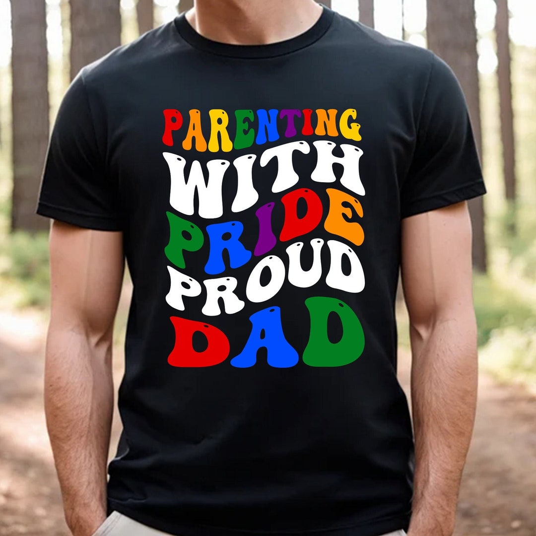 Proud Dad Svg Pride Svg LGBT Svg Ally Shirt Pride Dad Svg Proud Dad ...